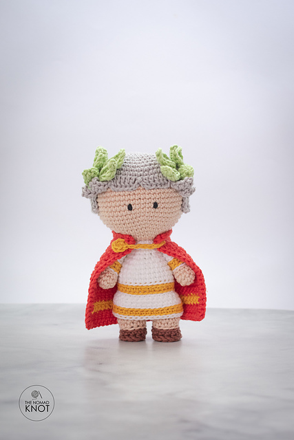 Ravelry: Julius Caesar amigurumi pattern by Ana Carolina