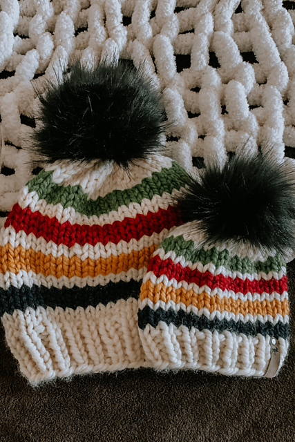 Ravelry: Chunky Striped Hat pattern by Megan Hardison