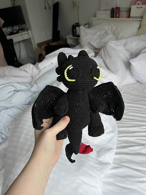 Ravelry: Black dragon pattern by Made_BY_Tezz