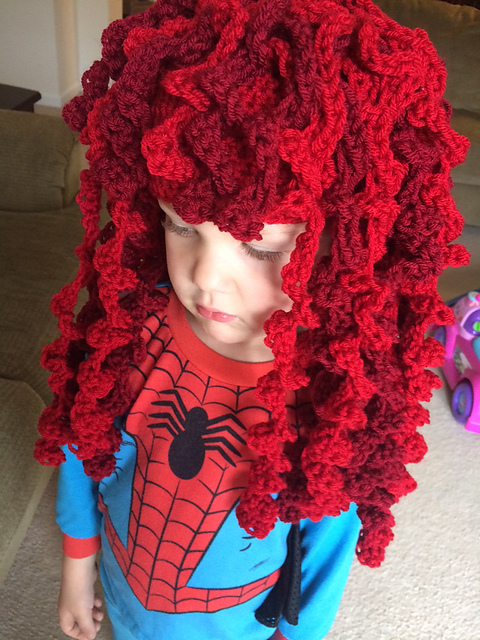 Ravelry: thepinktoque's Brave Merida Costume Wig
