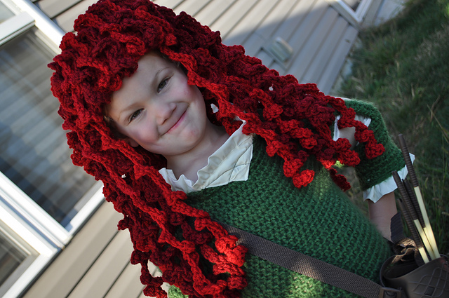 Ravelry: thepinktoque's Brave Merida Costume Wig