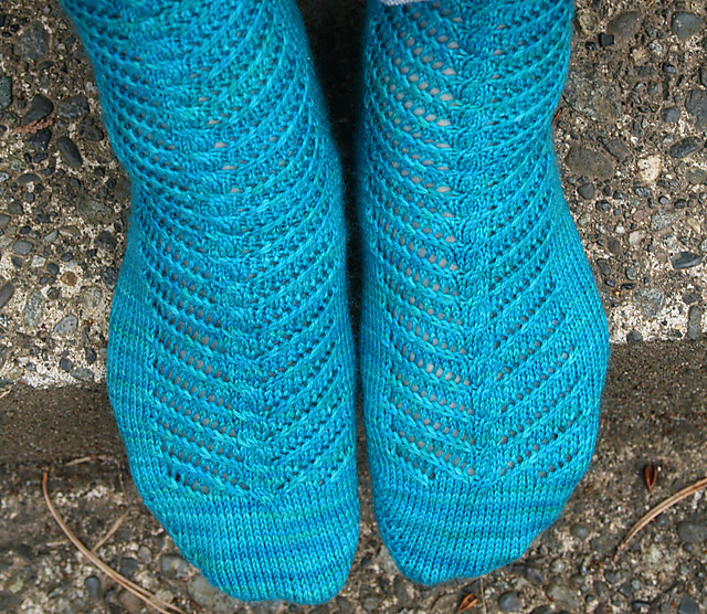 Ravelry: Lake Chelan Socks pattern by Jennifer Lysen