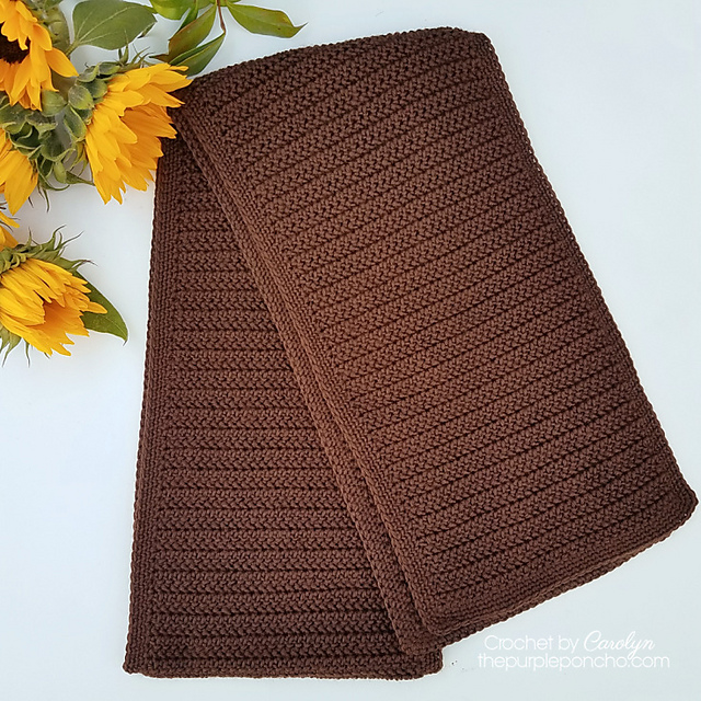 Ravelry: Herringbone Super Scarf pattern by Carolyn Calderon