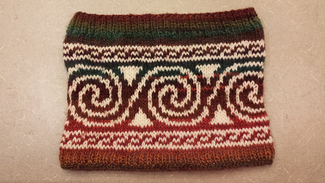 Ravelry: Celtic Cowl pattern by Theresa Van Hyning