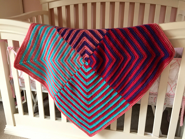 Ravelry: Seaside Baby Blanket pattern by Jessica Dayon
