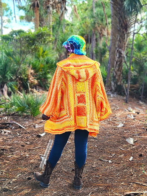 Ravelry: David's Alpine Hexagon Cardigan pattern by Priscilla Mitchell