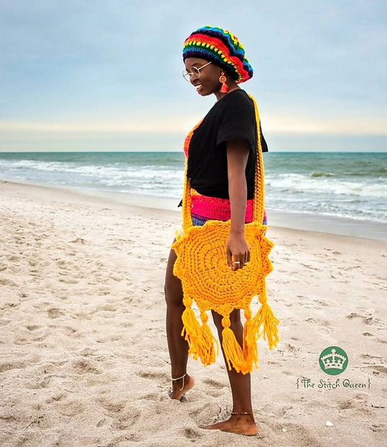Ravelry: Crochet Sun Tote Bag pattern by Priscilla Mitchell
