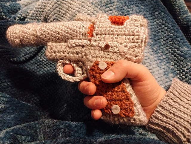 Ravelry: VM-19 Heavy Blaster Pistol pattern by Fairy Wishes