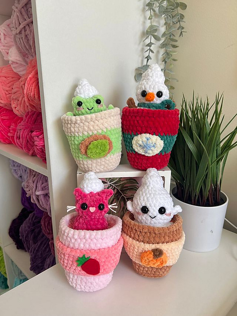 Ravelry: Surprise Latte Plush pattern by Allison Wonder