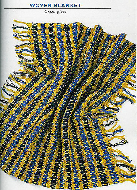 Ravelry: Woven Blanket pattern by Jennifer L. Appleby