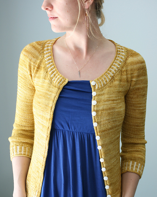 Ravelry: Safrani Cardigan pattern by Hilary Smith Callis