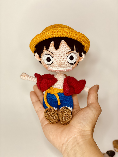 Ravelry: Luffy from Onepiece pattern by Trinh Nguyen