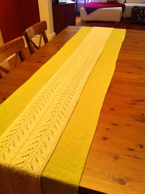 Ravelry: Fall Leaves Table Runner pattern by Theresa Anderson