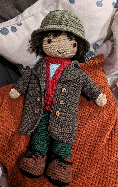 Ravelry: DCI Vera Stanhope Doll pattern by Eleanor Chafer