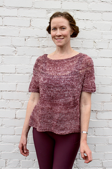 Ravelry: When in Rome Tee pattern by This.Bird.Knits