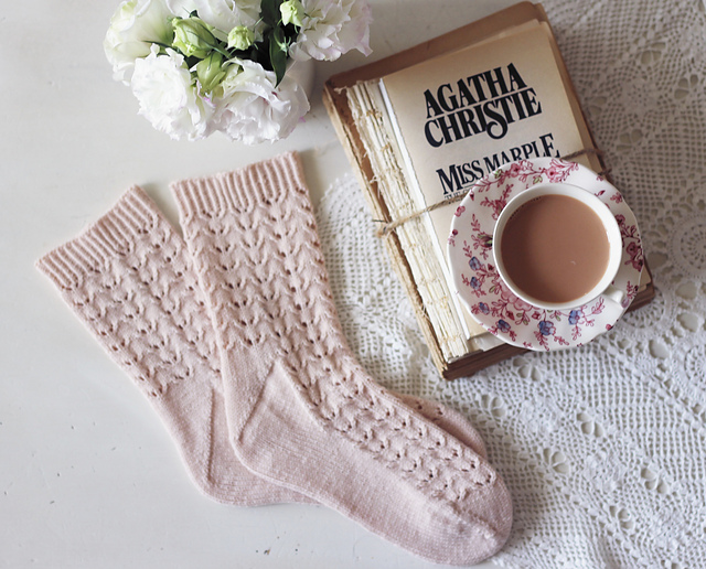 Ravelry: St Mary Mead, A Miss Marple Sock pattern by This Handmade Life