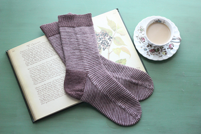 Ravelry: Simply Striped Vanilla Socks pattern by This Handmade Life