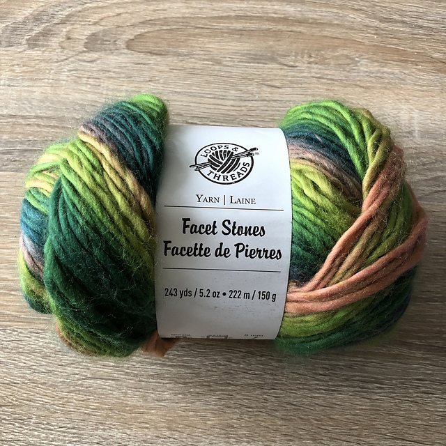 Ravelry: Loops & Threads Facet Stones