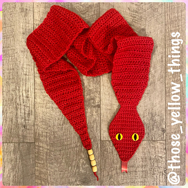 Ravelry: Snake Scarf pattern by Emily Ann