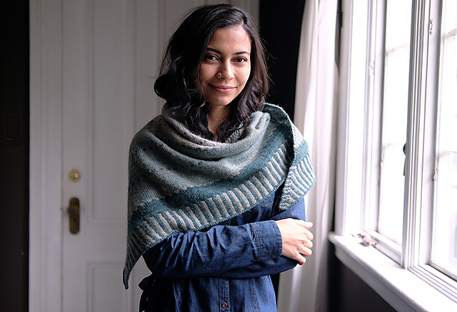 Ravelry: Becalm Shawl pattern by Beatrice Perron Dahlen