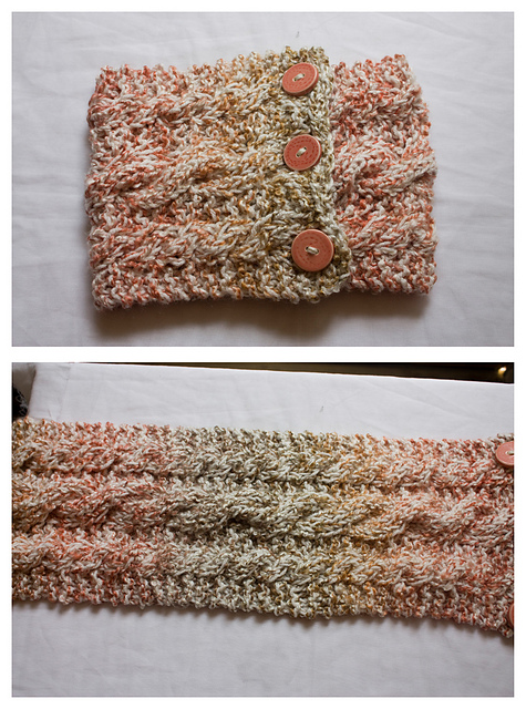 Ravelry: Triple Cable Neckwarmer pattern by Teryn Rehberg