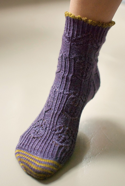 Ravelry: TTL Mystery Sock 2014 pattern by Kirsten Kapur