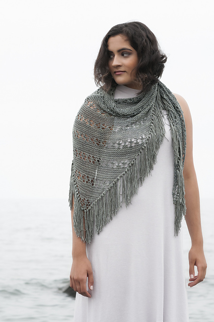 Ravelry: Short Beach Shawl pattern by Kirsten Kapur