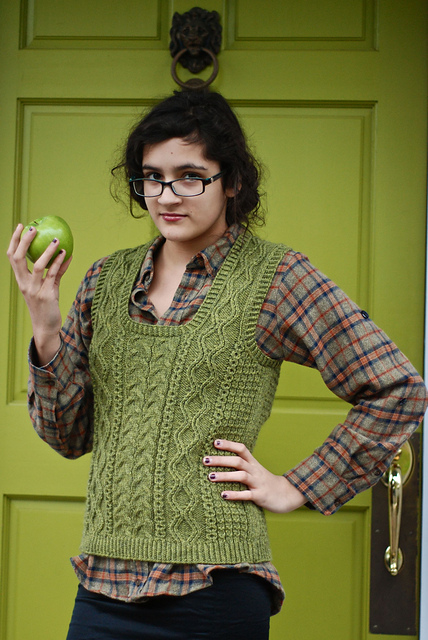 Ravelry: Wood Hollow Vest pattern by Kirsten Kapur