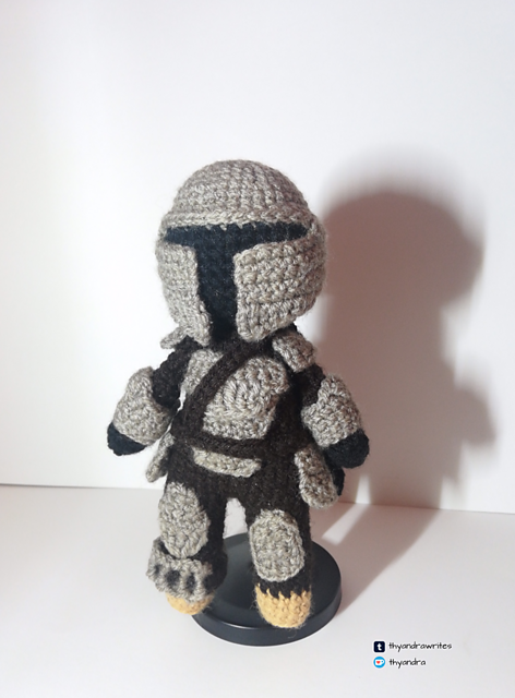 Ravelry: Mando The Mandalorian pattern by thyandra crochet