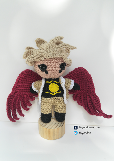 Ravelry: Hawks (Keigo Takami) heroaca pattern by thyandra crochet