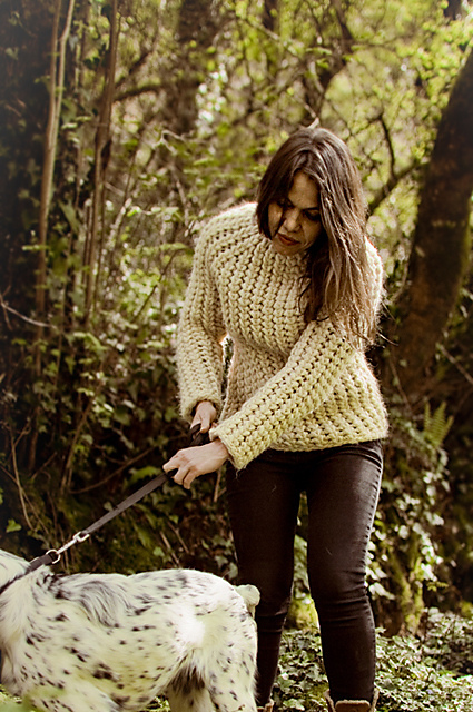 Ravelry: FUR AND FOREST Sweater pattern by Ana Tenorio