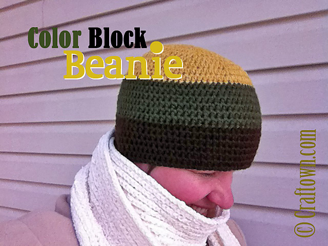 Ravelry: Color Block Beanie pattern by Tia Davis
