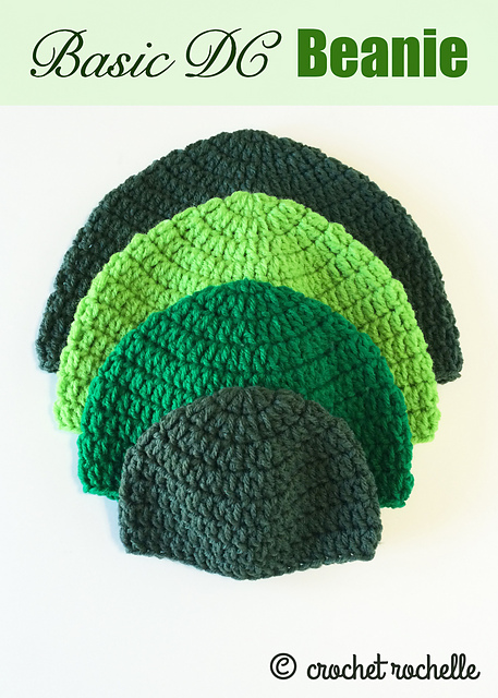 Ravelry: Basic DC Beanie pattern by Tia Davis