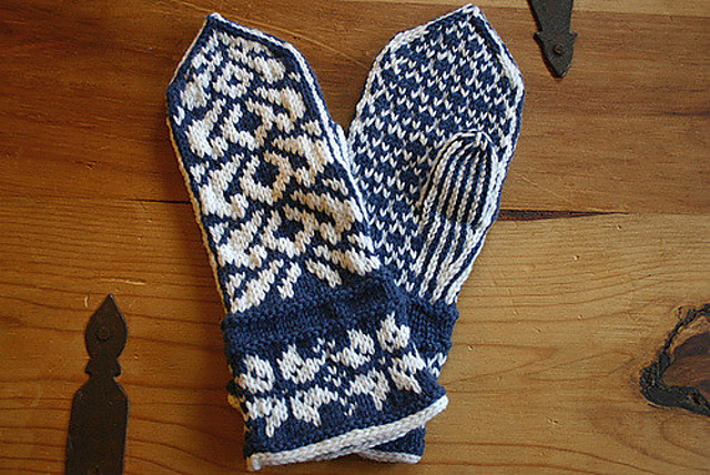 Ravelry: Norwegian Mittens - Winter Spruce WG06 SO06 pattern by ...