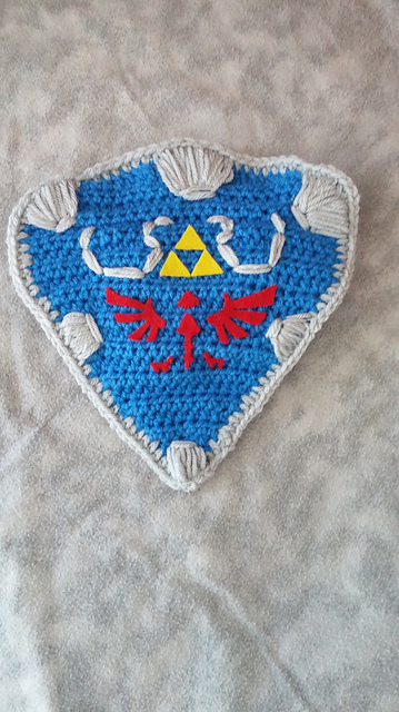 Ravelry: Link's Shield pattern by Machelle Johnson