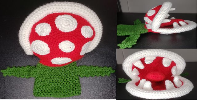 Ravelry: Piranha Plant Hand Puppet pattern by Machelle Johnson