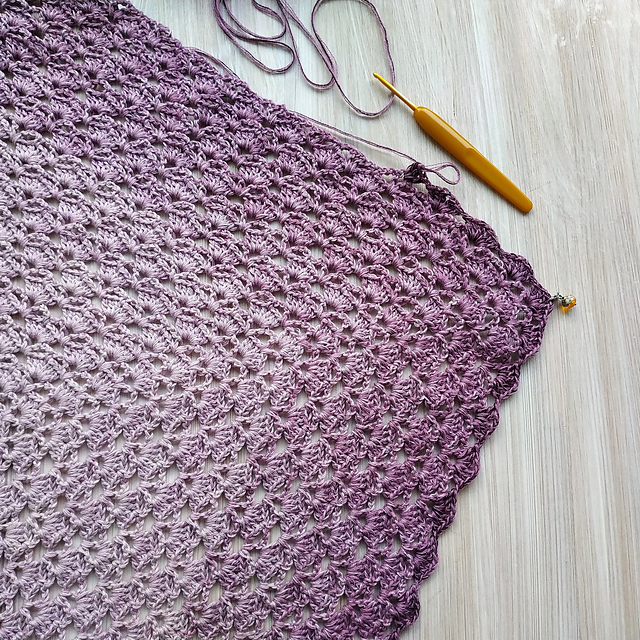 Ravelry: tigris00's Fragrant Shawl