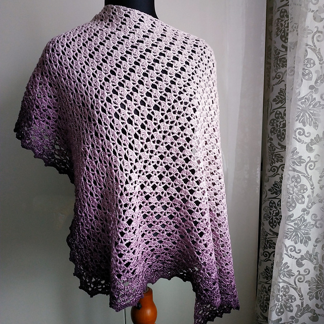 Ravelry: tigris00's Fragrant Shawl