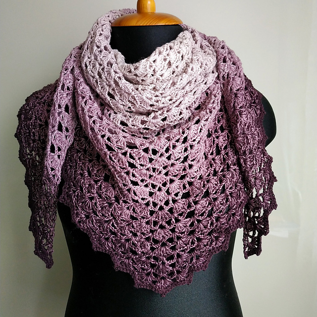 Ravelry: tigris00's Fragrant Shawl