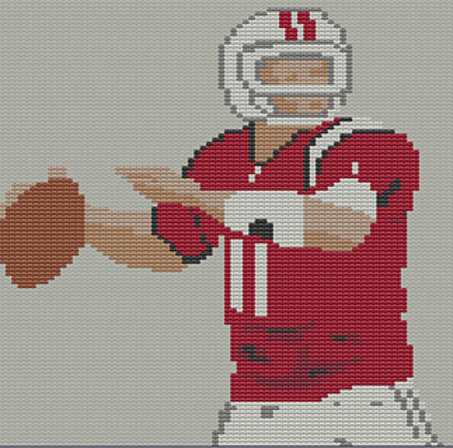 Ravelry: Football pattern by Gary Kennedy (Intarsia)