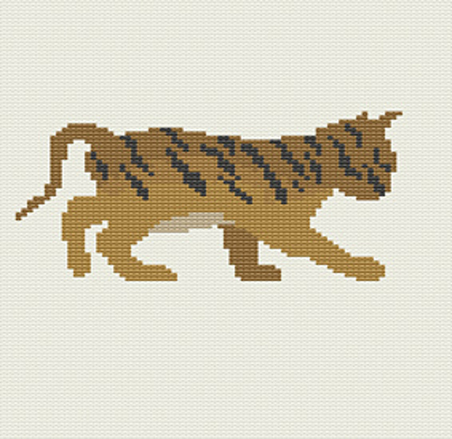 Ravelry: Little Tiger pattern by Gary Kennedy (Intarsia)