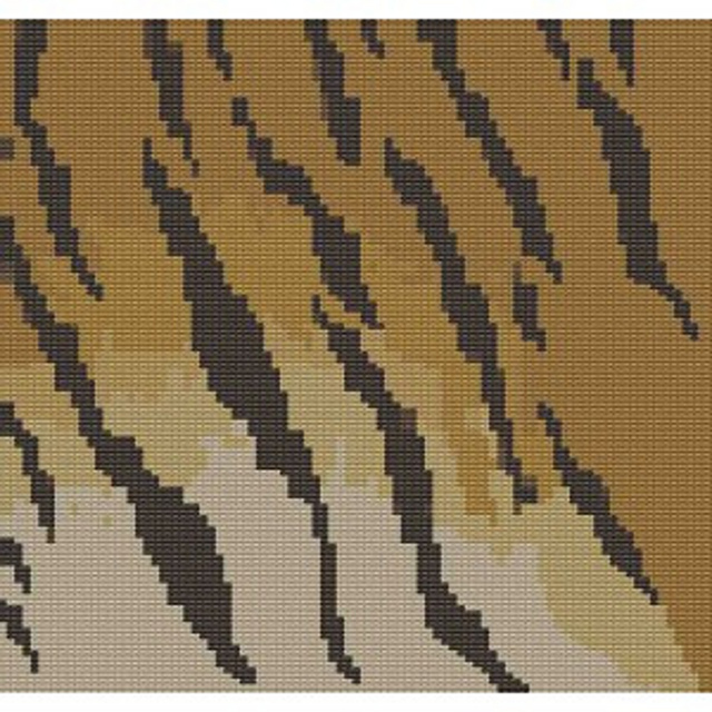 Ravelry: Tiger Tiger Cushion pattern by Gary Kennedy (Intarsia)