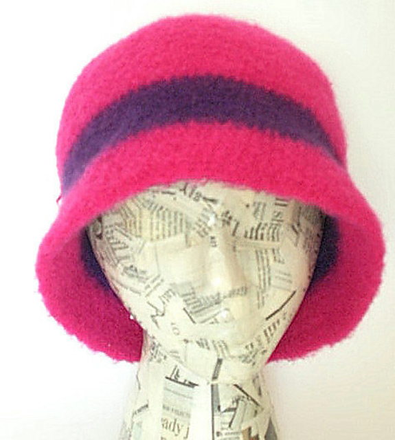 Ravelry: Felted Cloche Hat pattern by Timary Peterson