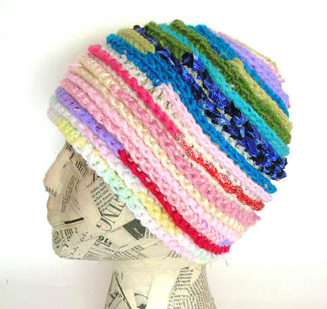 Ravelry: Scrappy Beanie pattern by Timary Peterson