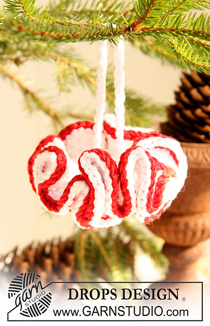 Ravelry: 0-738 Christmas decoration pattern by DROPS design