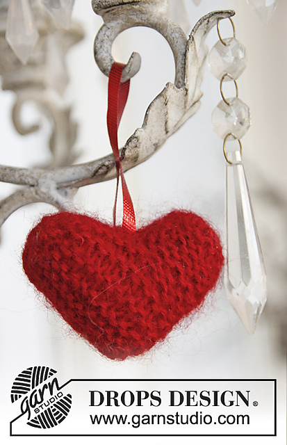 Ravelry: 0-878 Sweet heart pattern by DROPS design
