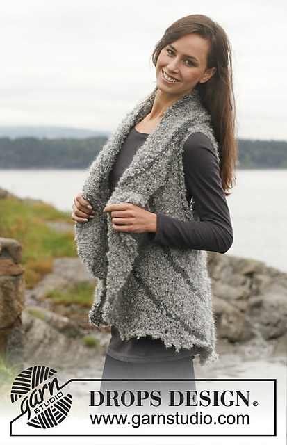 Ravelry: 150-37 Rain Ripples pattern by DROPS design