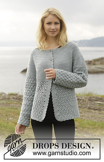 Ravelry: 156-17 Yesterday Cardigan pattern by DROPS design