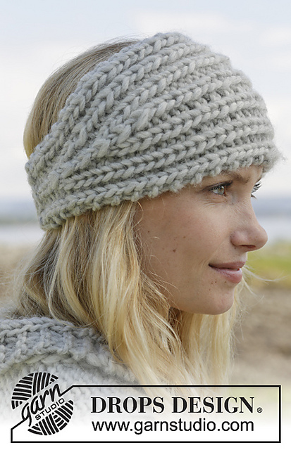 Ravelry: 156-30 Raquel Headband pattern by DROPS design