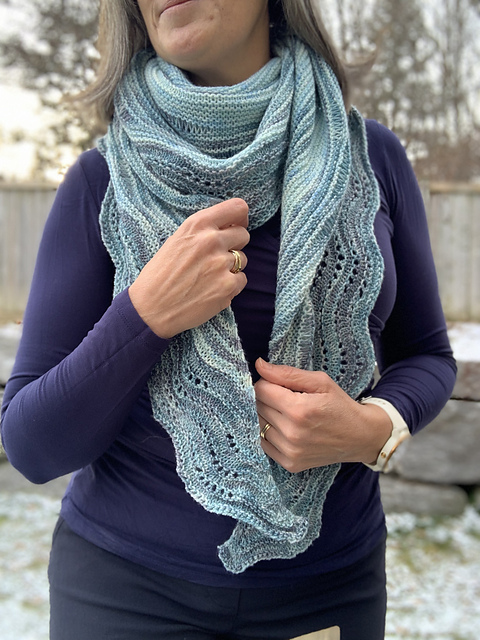 Ravelry: Galvanism Shawl pattern by Marie-Elyse Dugal